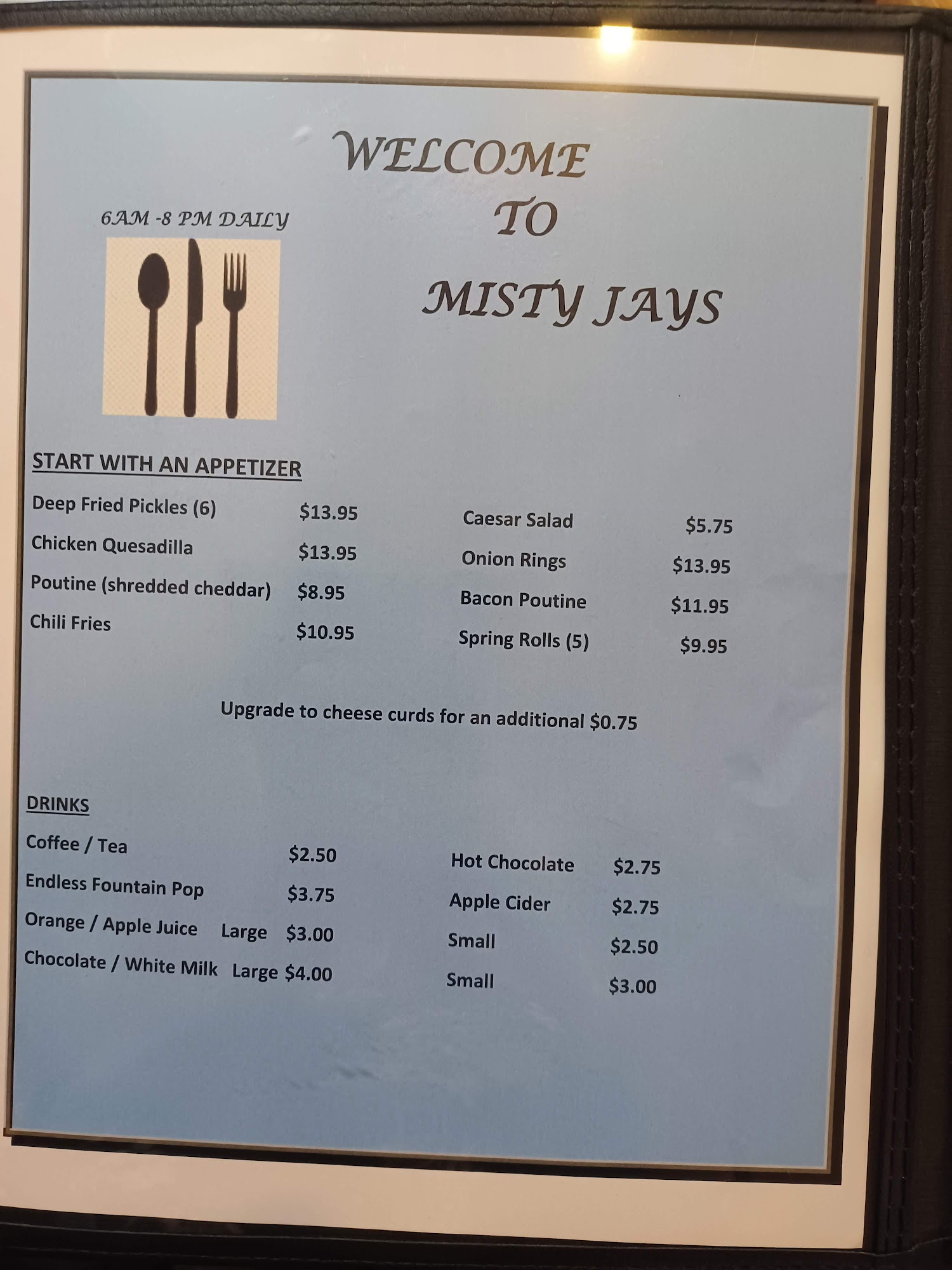 Misty Jays Family Dining, Camrose - Menu, Reviews (15), Photos ...