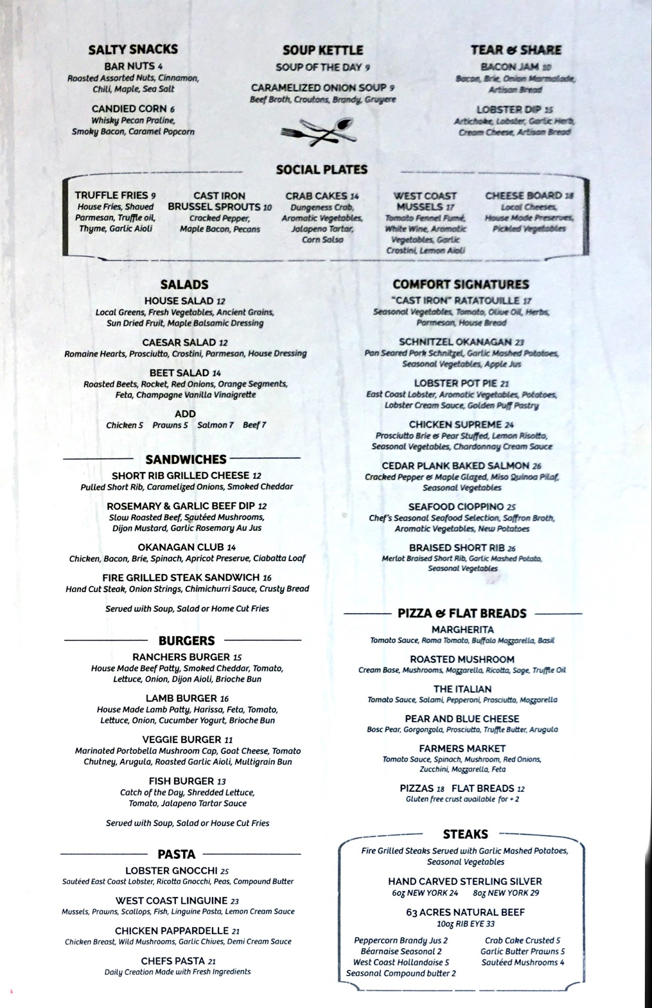 Cornerstone Grill, Kelowna - Menu, Reviews (23), Photos (10) - Restaurantji