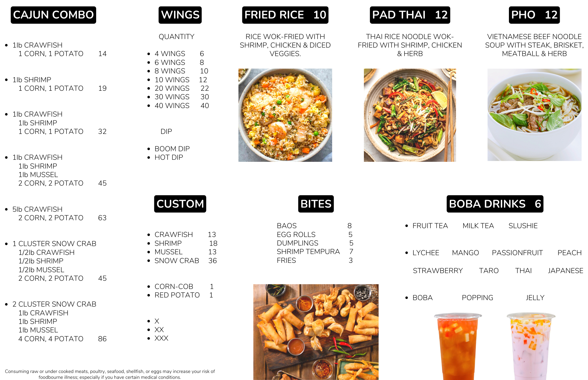 ASIAN CAJUN BOBA, Orlando - Menu, Reviews (19) - Restaurantji