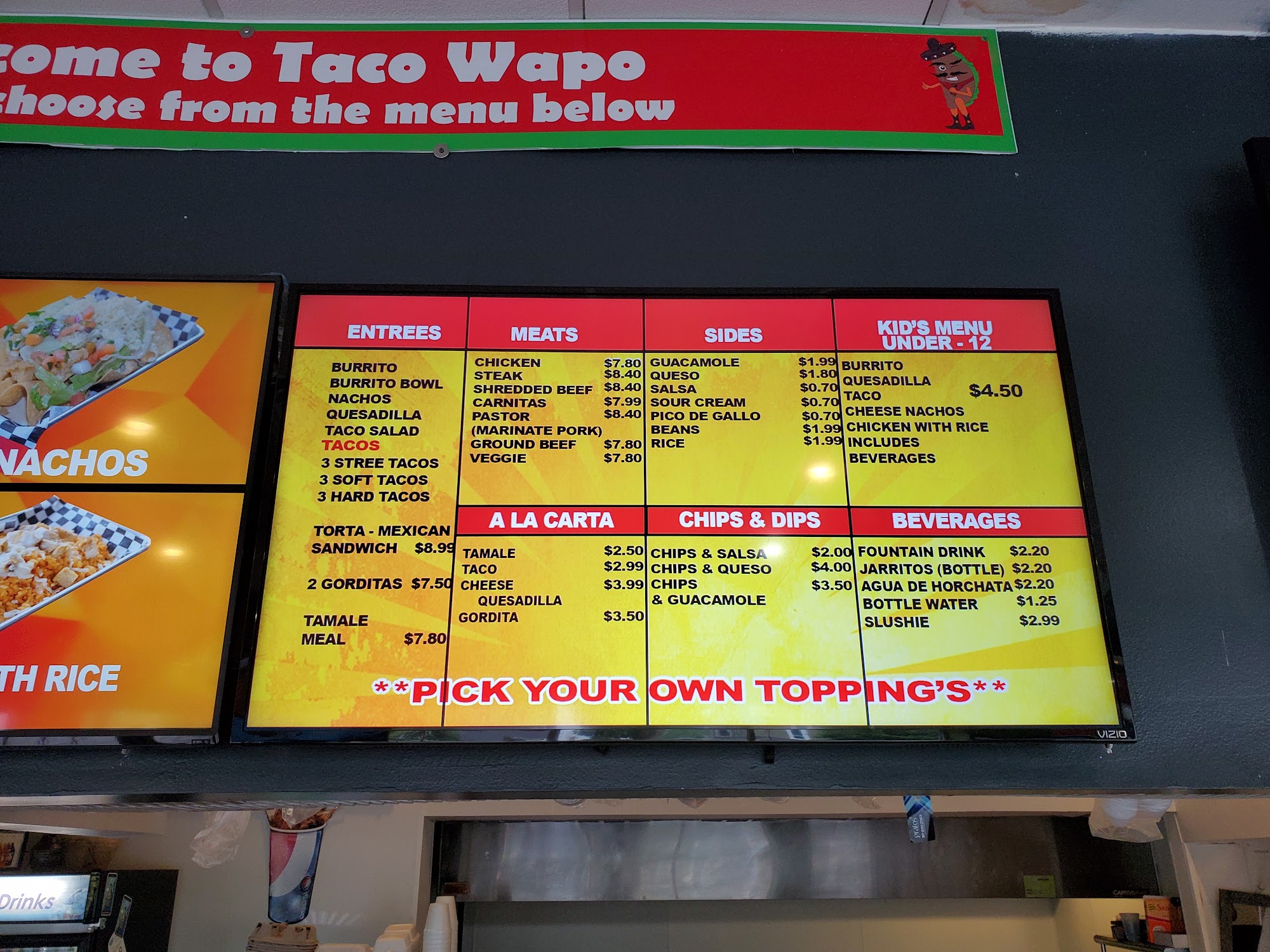 Taco Wapo Burrito Factory, Greencastle - Menu, Reviews (81), Photos (31 ...