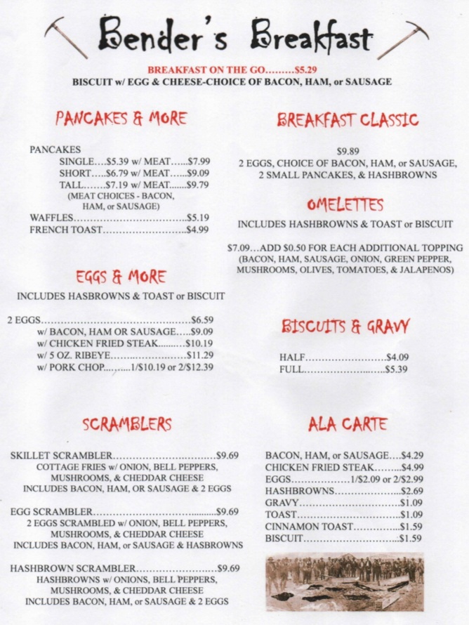 Bender's Kitchen, Parsons - Menu, Reviews (70), Photos (12) - Restaurantji
