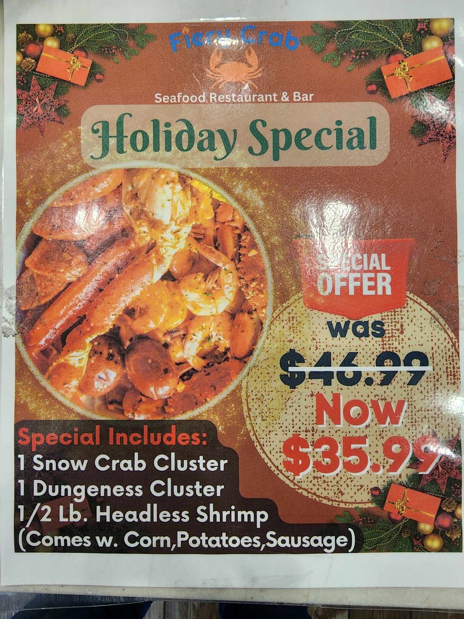 Fiery Crab Express, Hammond - Menu, Reviews (218), Photos (33 ...