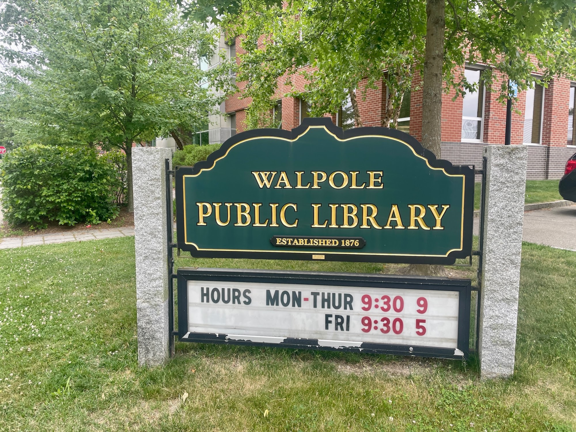 WALPOLE PUBLIC LIBRARY - Walpole MA - Hours, Directions, Reviews ...