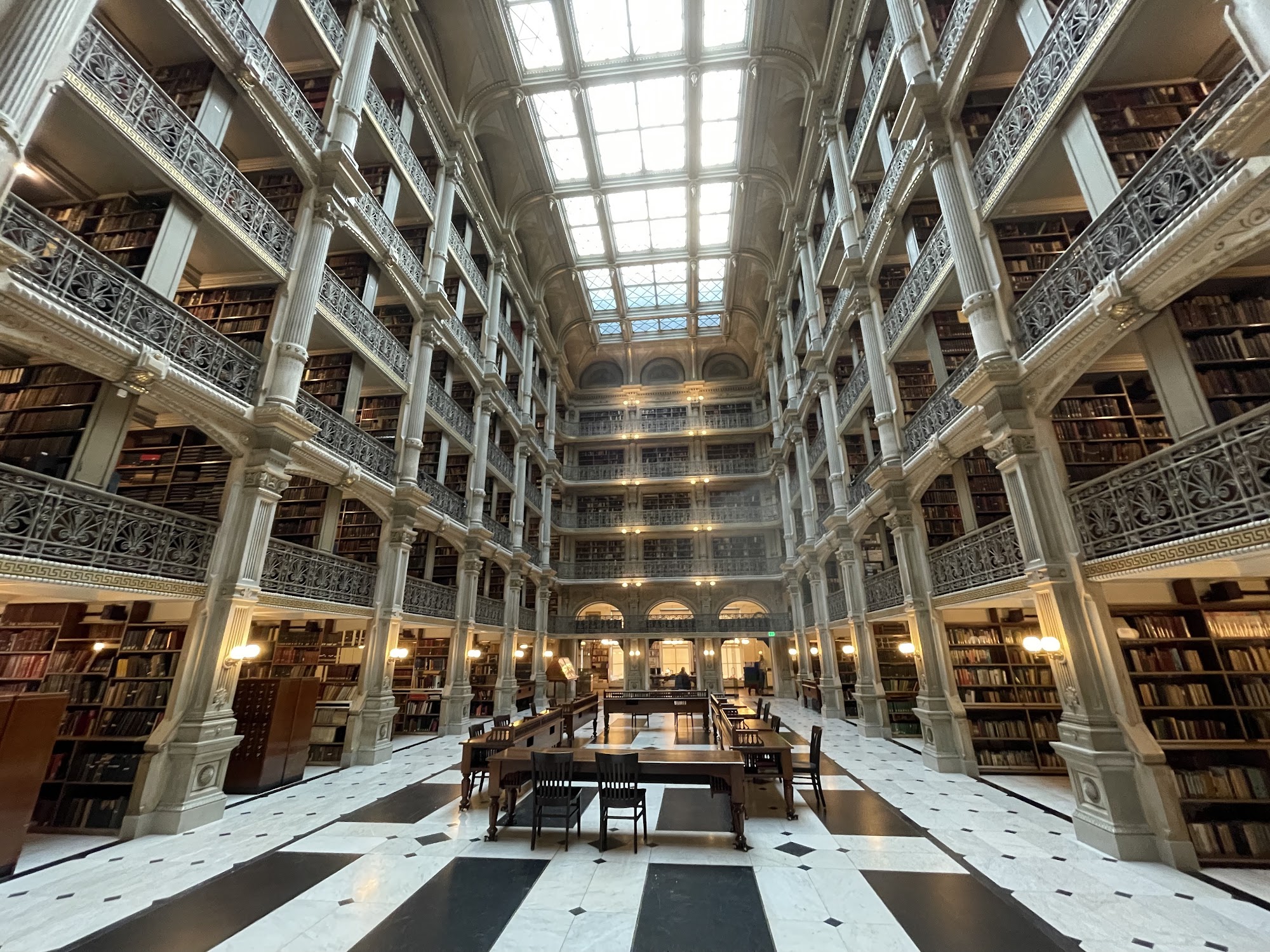 GEORGE PEABODY LIBRARY - Baltimore MD - Hours, Directions, Reviews ...