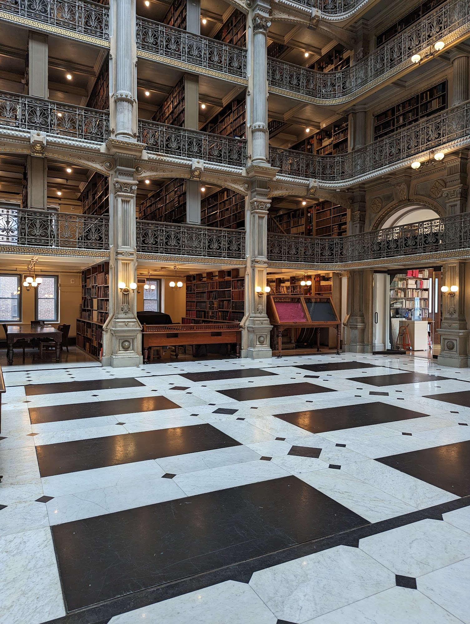 GEORGE PEABODY LIBRARY - Baltimore MD - Hours, Directions, Reviews ...