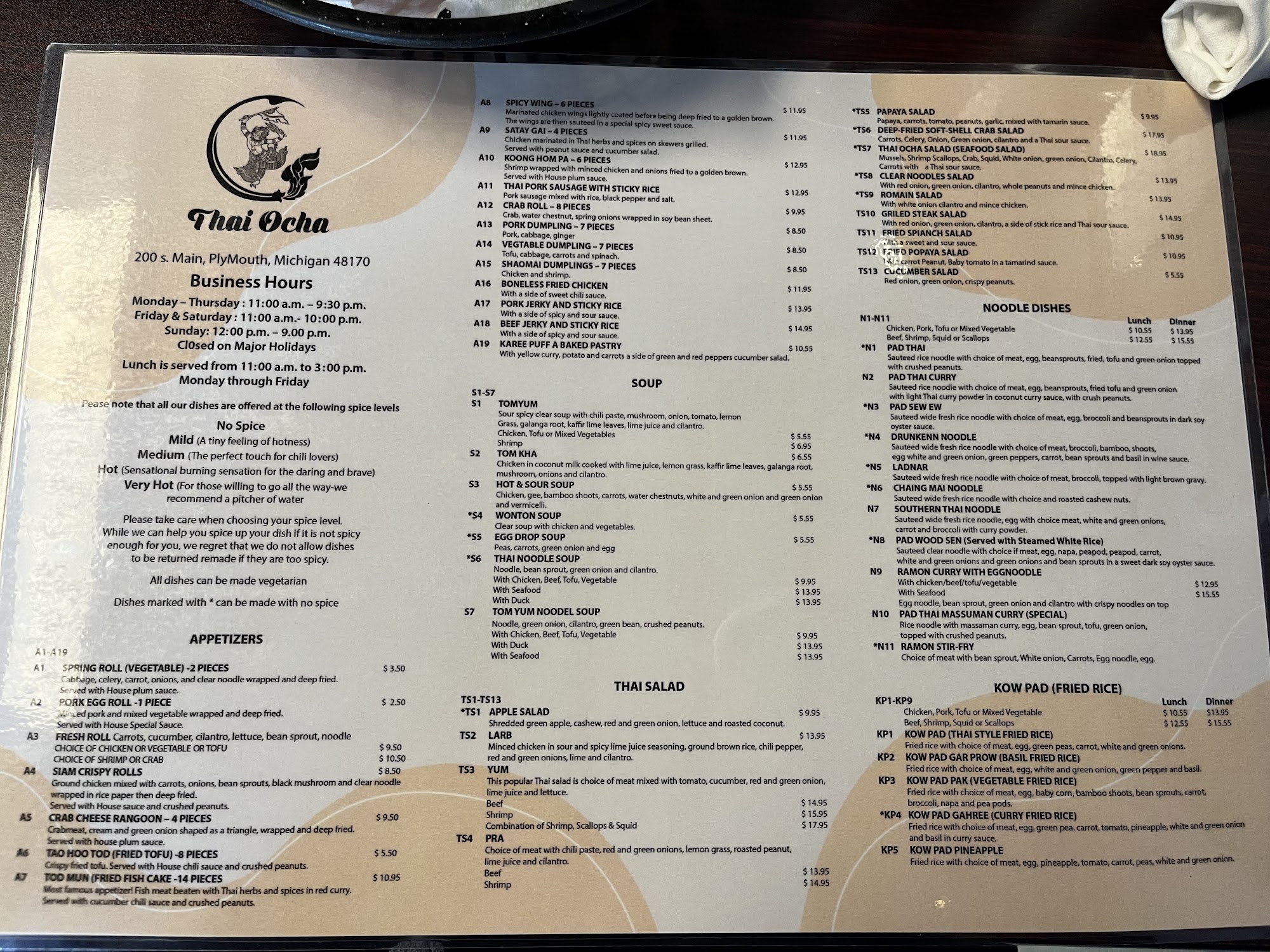 Thai Ocha, Plymouth - Menu, Reviews (274), Photos (56) - Restaurantji