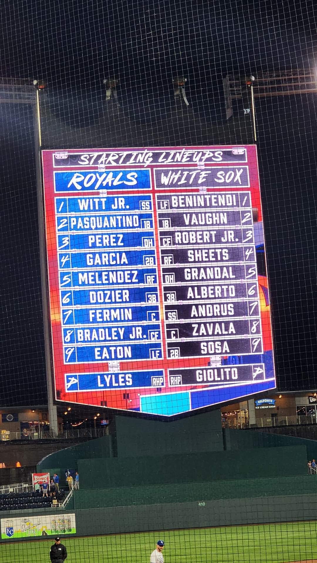 Aramark-Kauffman Stadium, Kansas City - Menu, Reviews (16), Photos (19 ...