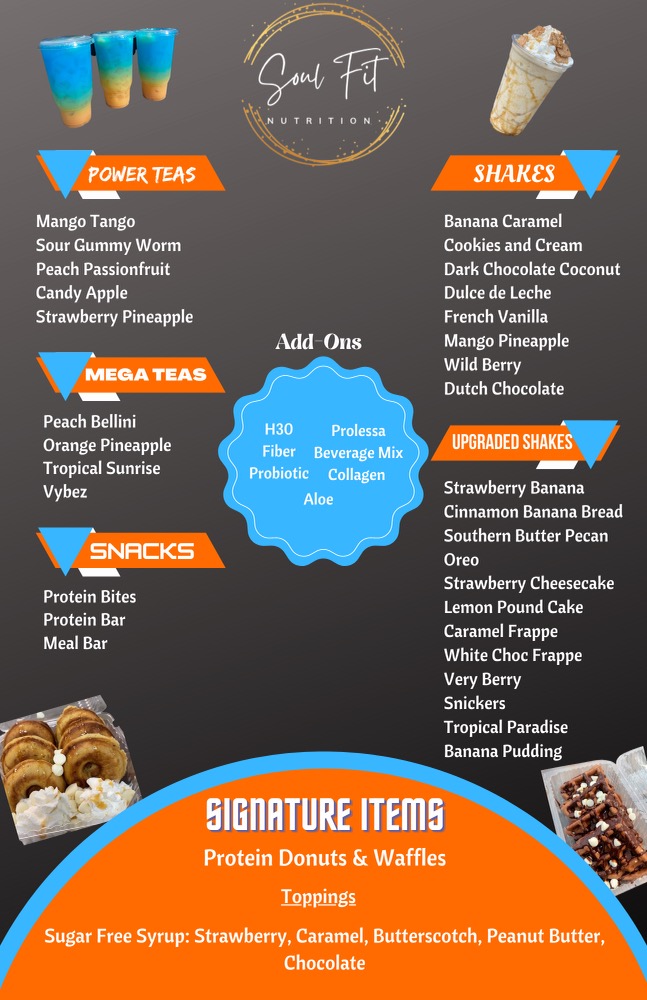 Soul Fit Nutrition, Archdale - Menu, Reviews, Photos (19) - Restaurantji