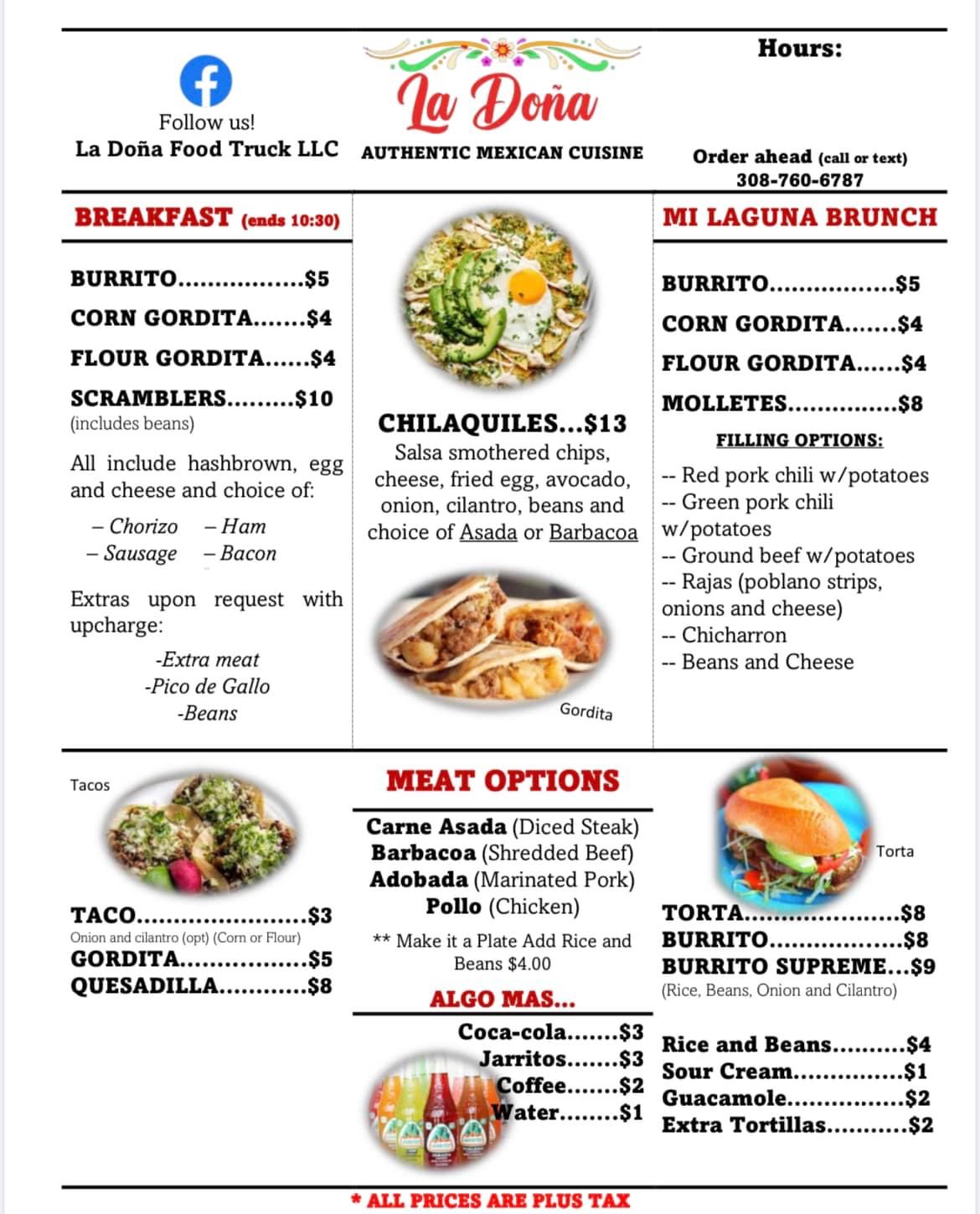 La Doña Food Truck, Alliance - Menu, Reviews (16), Photos (16 ...
