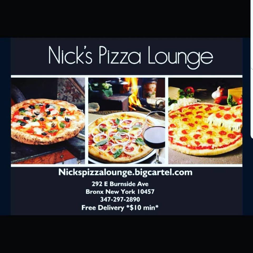 Nick's Pizza Lounge, Bronx - Menu, Reviews (28), Photos - Restaurantji