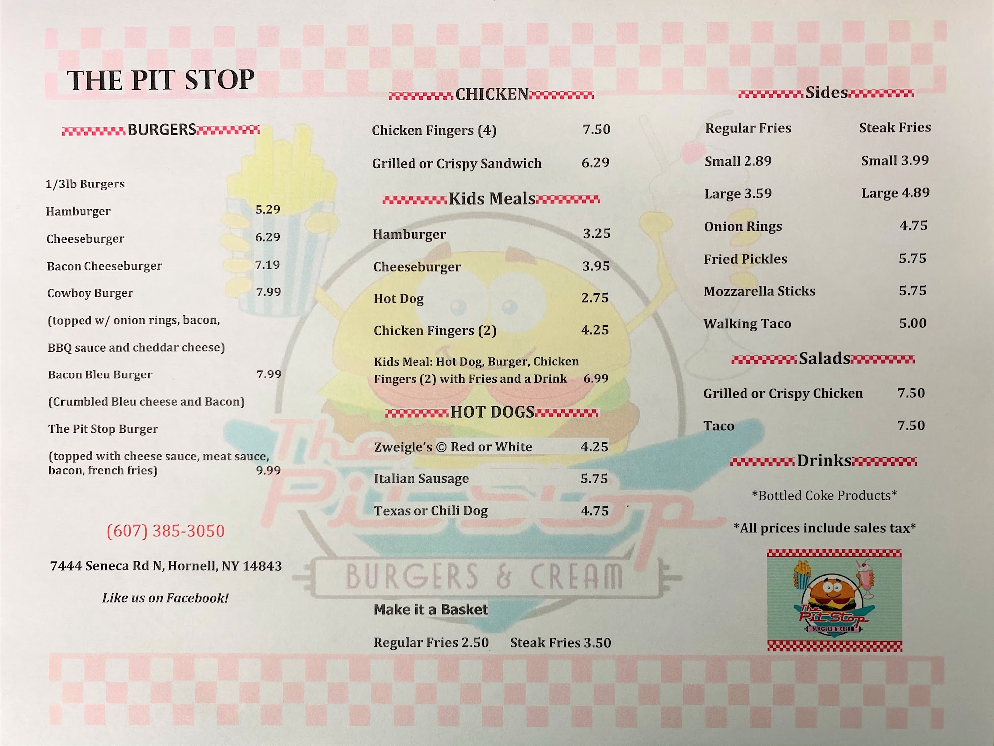 The Pit Stop, Hornell - Menu, Reviews (51), Photos (21) - Restaurantji