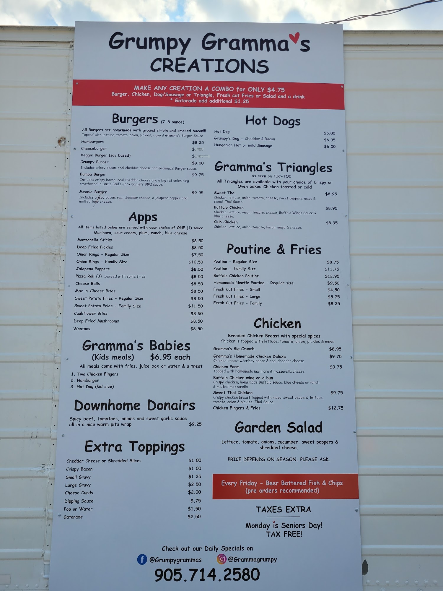 Grumpy Gramma's, Welland - Menu, Reviews (112), Photos (31) - Restaurantji
