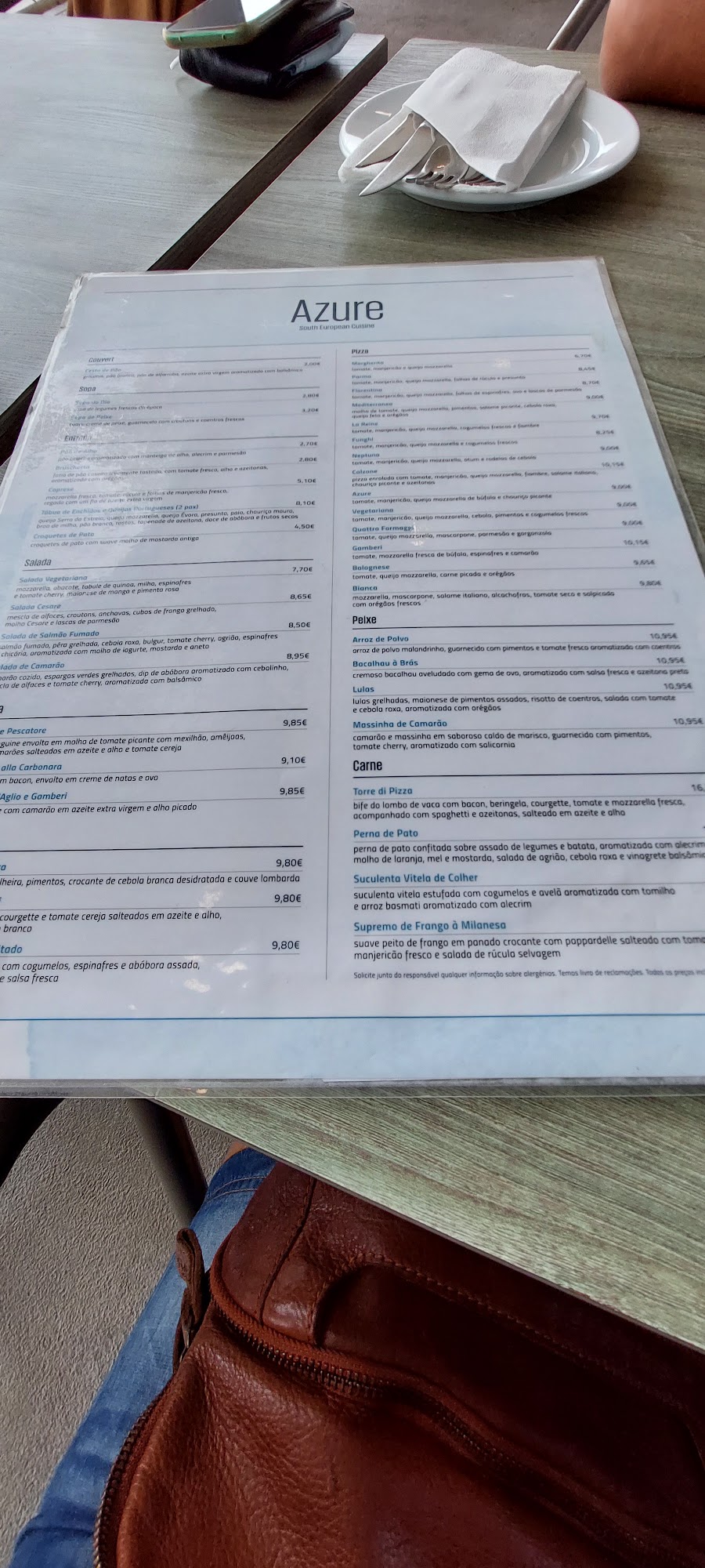 Azure, Carcavelos - Menu, Reviews (39), Photos (19) - Restaurantji