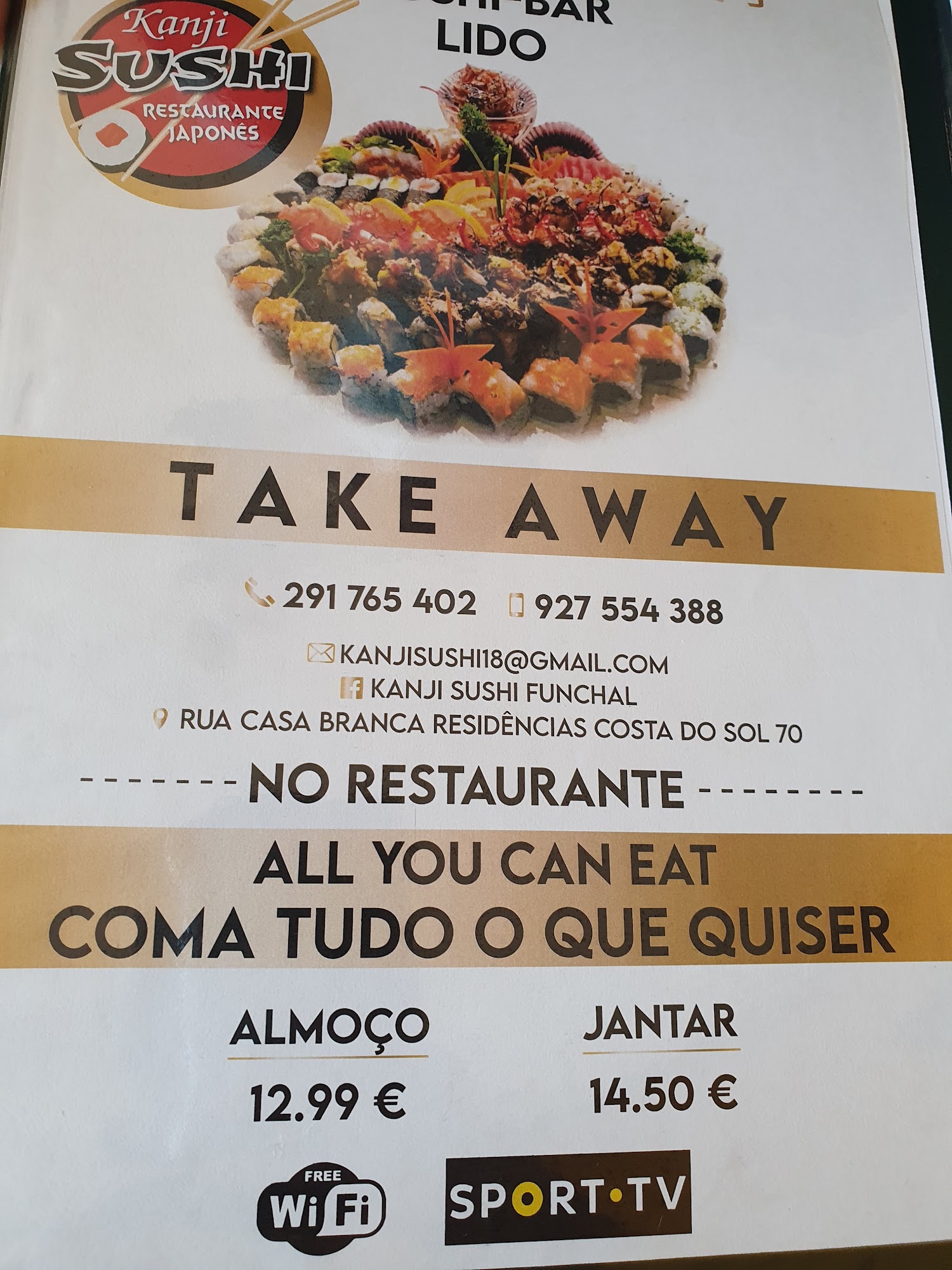 Kanji sushi Funchal, Funchal - Menu, Reviews (63), Photos (21 ...