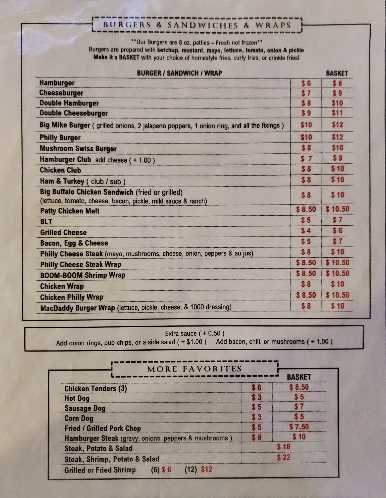 Bruce's Bar& Grill, Warrenville - Menu, Reviews (110), Photos ...