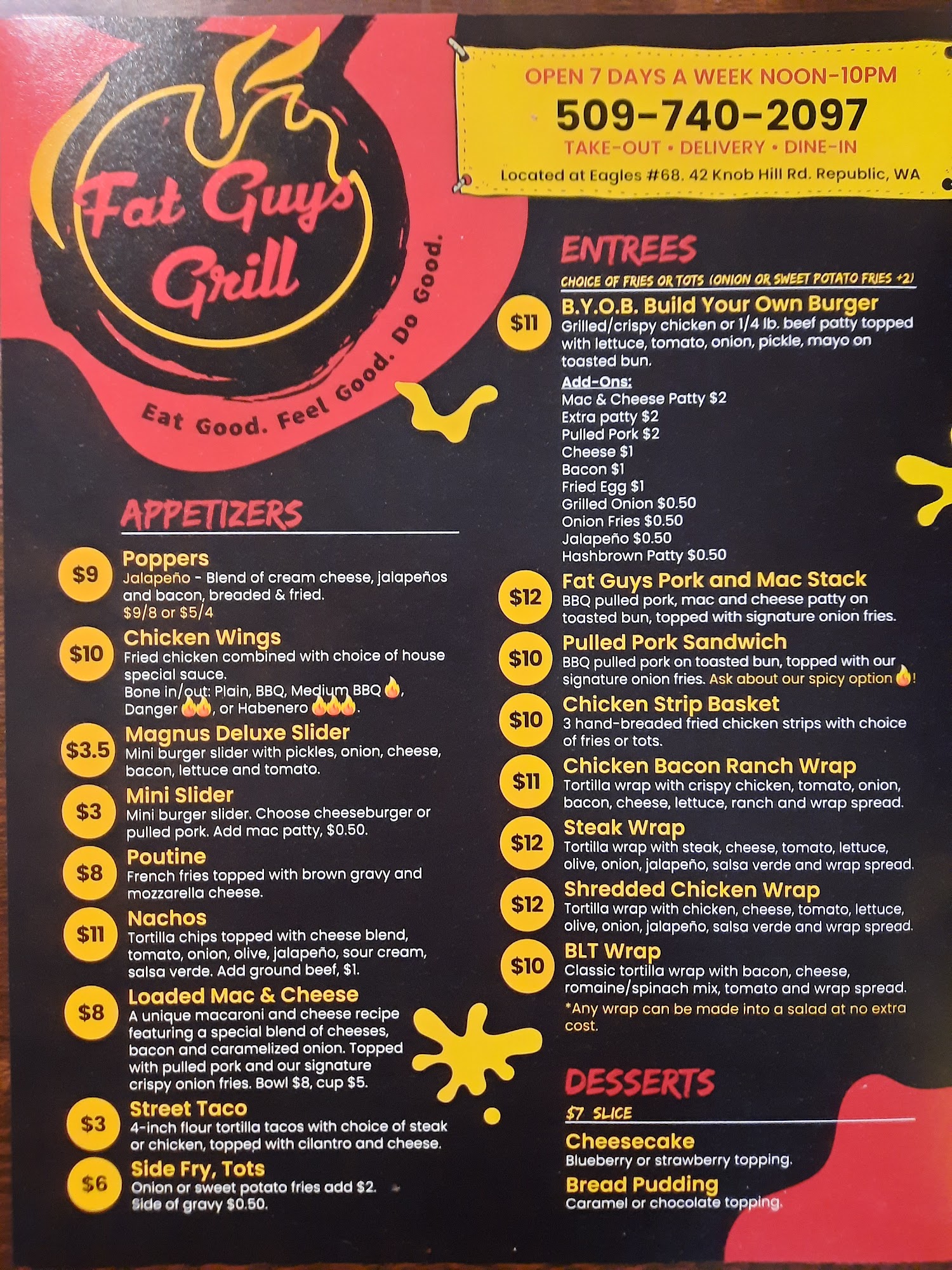 Fat Guys Grill, Republic - Menu, Reviews (14), Photos - Restaurantji