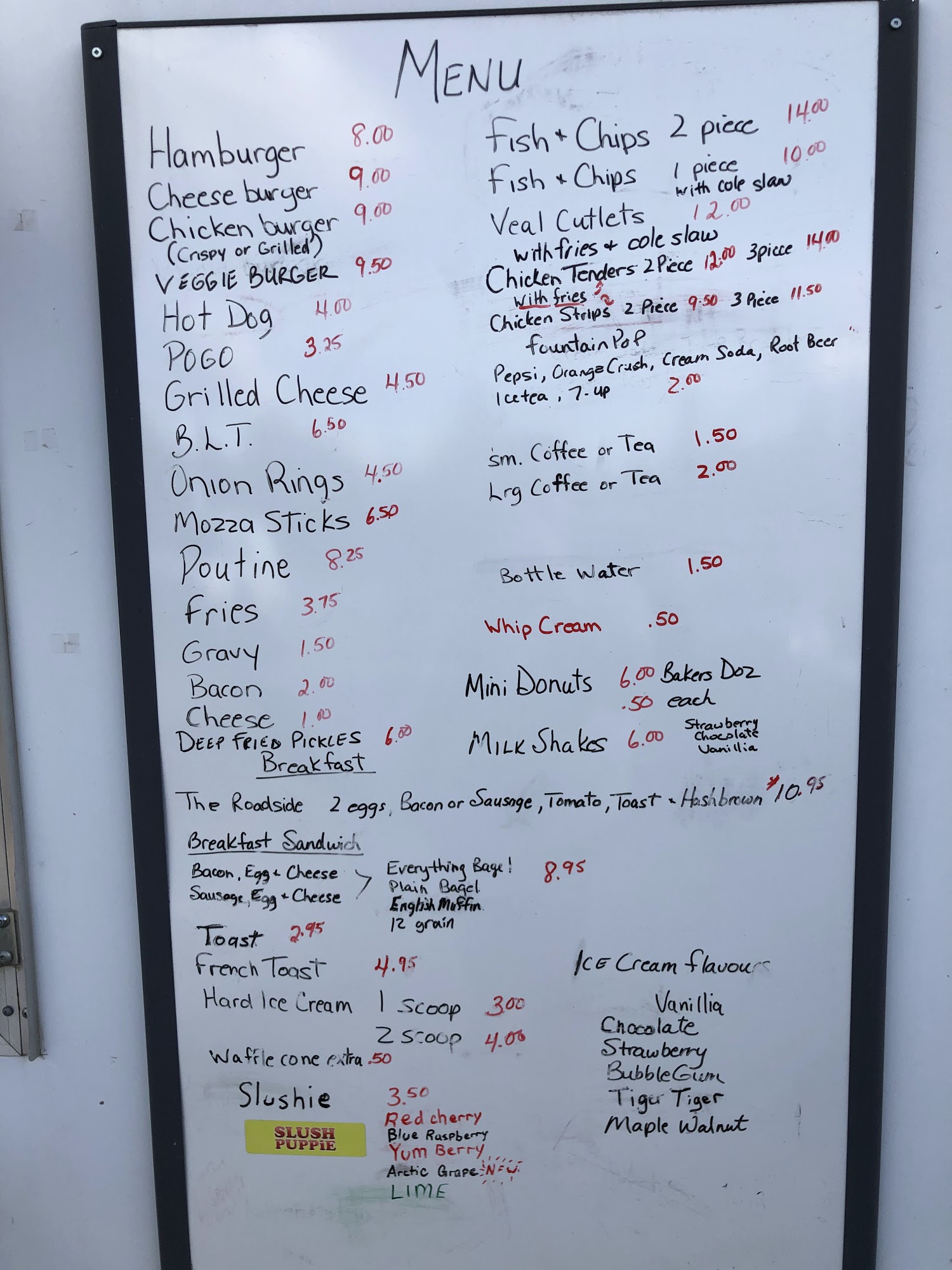 The Roadside Grill, Carmacks - Menu, Reviews (12), Photos (18 ...